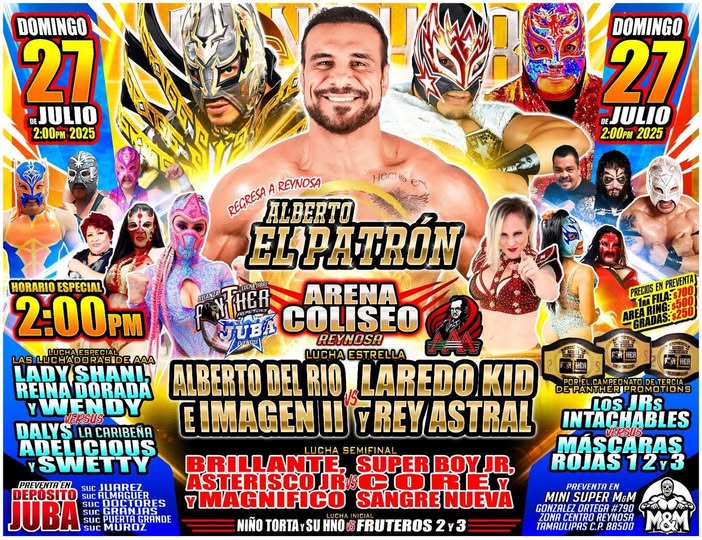 Alberto ‘El Patrón’ regresa a Reynosa por revancha