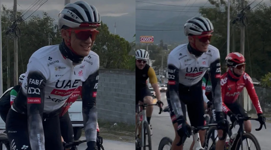 Isaac del Toro rueda por Nuevo León