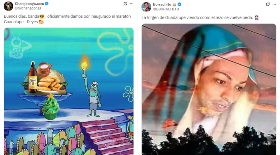 Maratón Guadalupe-Reyes arranca con memes