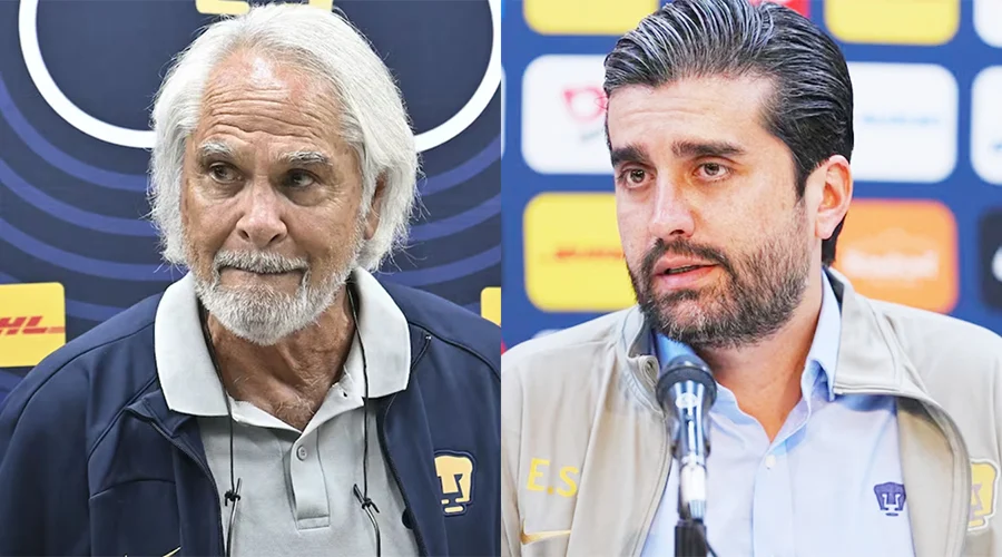 Pumas anuncia las salidas de Eduardo Saracho y Miguel Mejía Barón